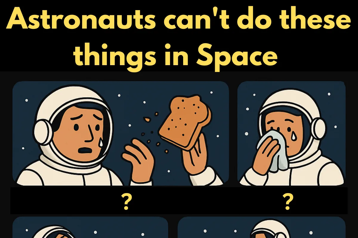 Astronauts can't do these things in Space - Science laws